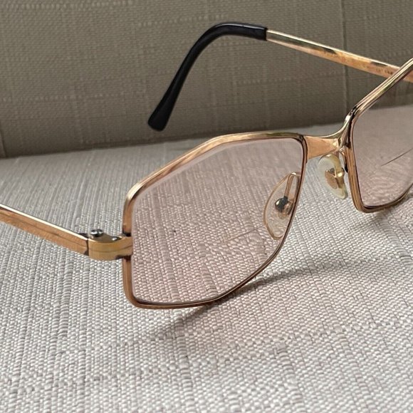 Accessories | Vintage Frame France Gold Tone 14k Eyeglasses Women Glasses Frame 518 Glasses ...